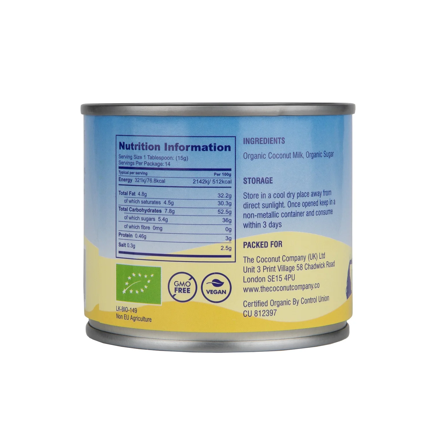 Organic Condensed Milk Uk