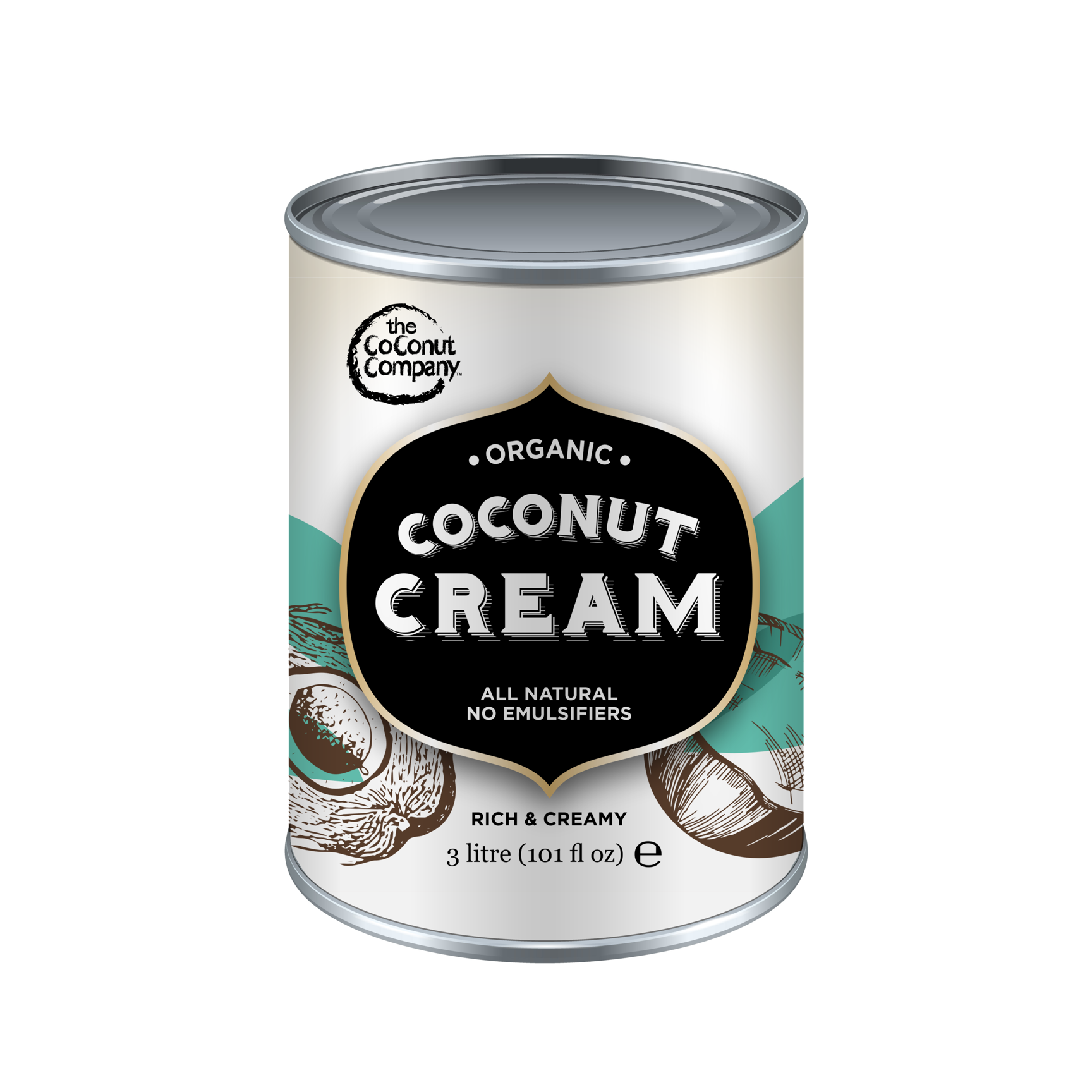 Organic Coconut Milk 18% Fat - Pure without Additives - 20kg Carton ...