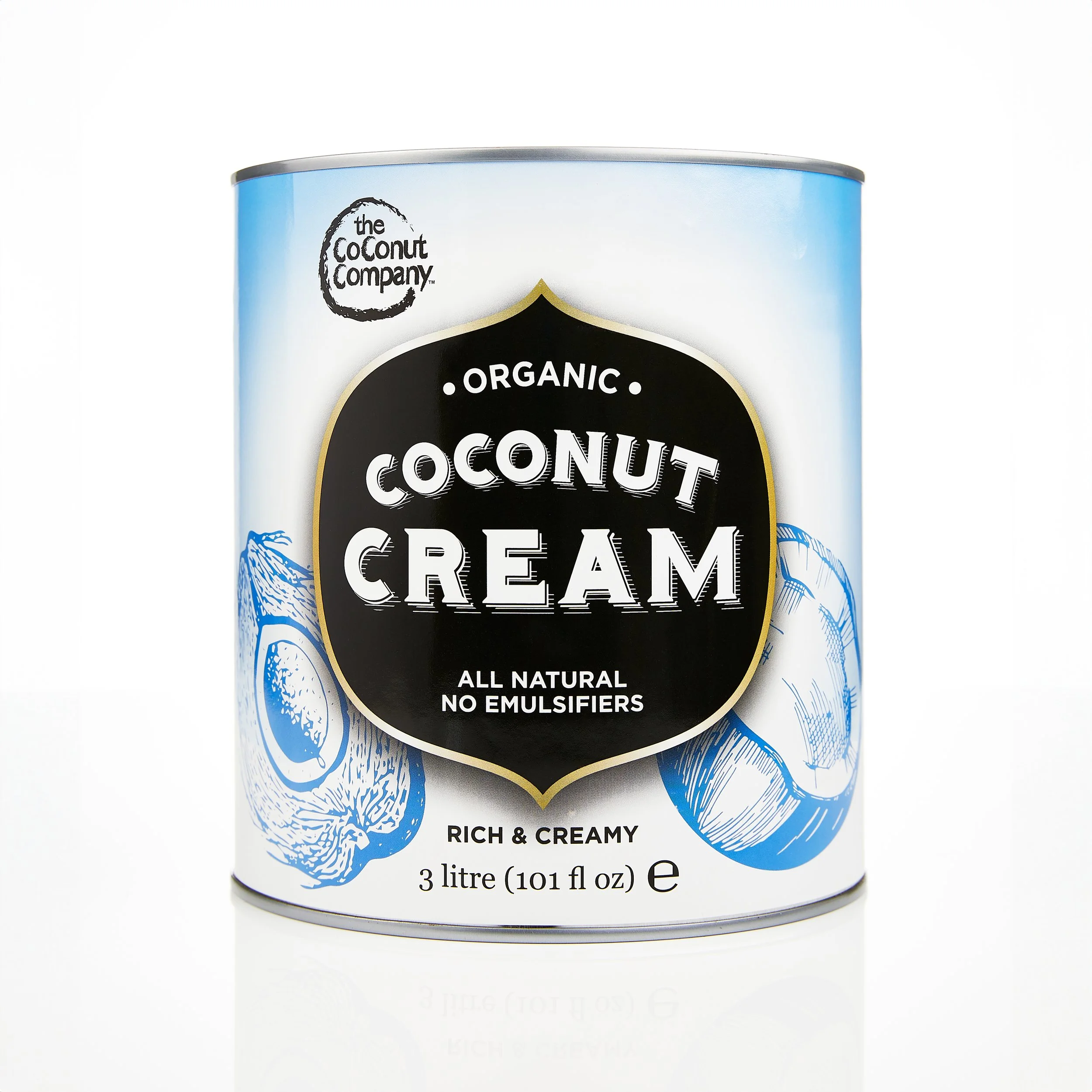 Organic Coconut Milk 18% Fat - Pure without Additives - 20kg Carton ...