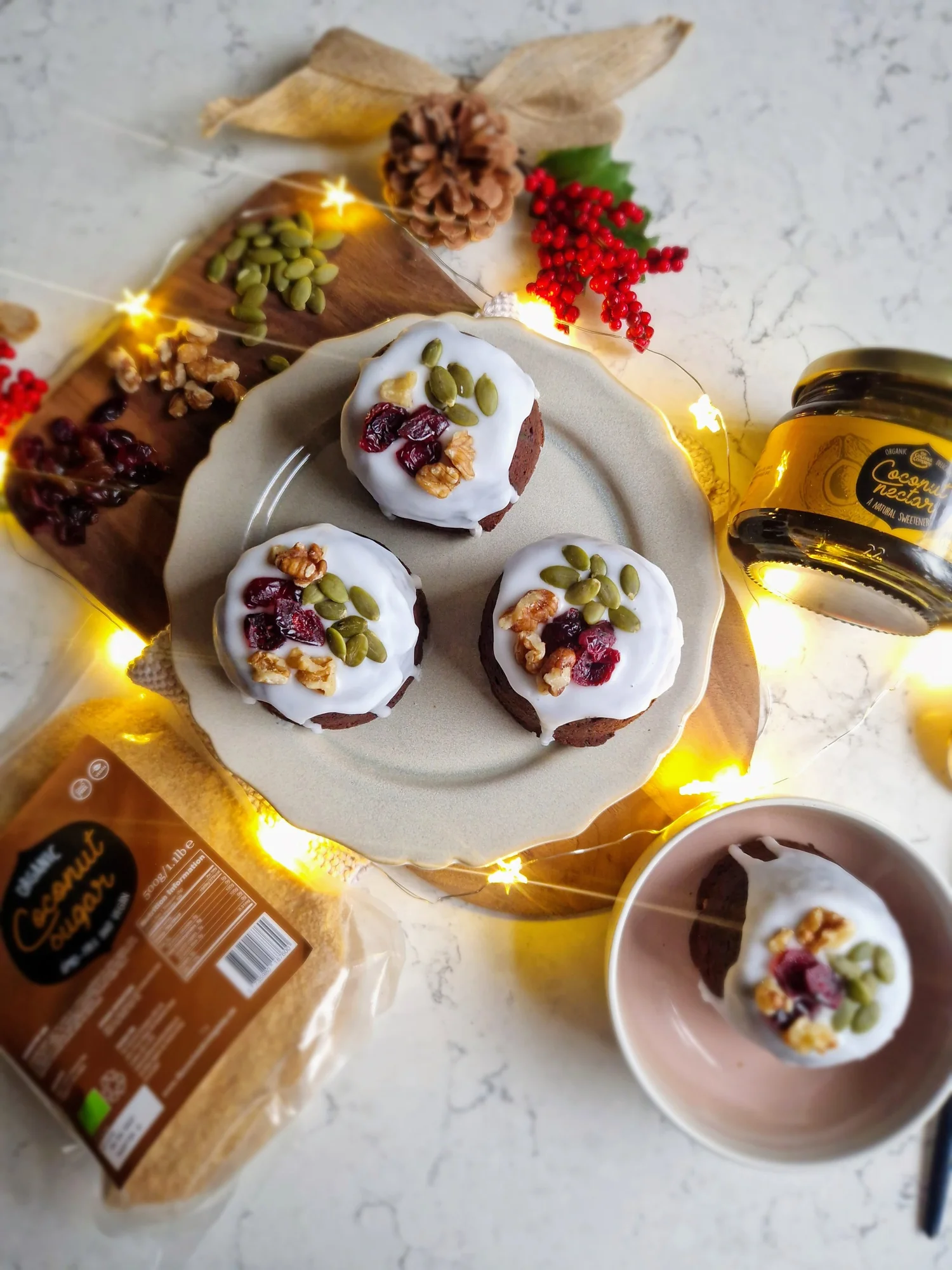 MINI CHOCOLATE CHRISTMAS PUDDINGS — The Coconut Company