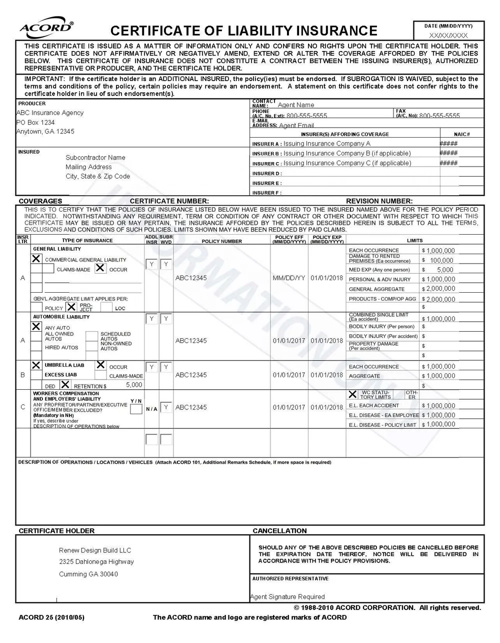 Vendors — Renew Design Build