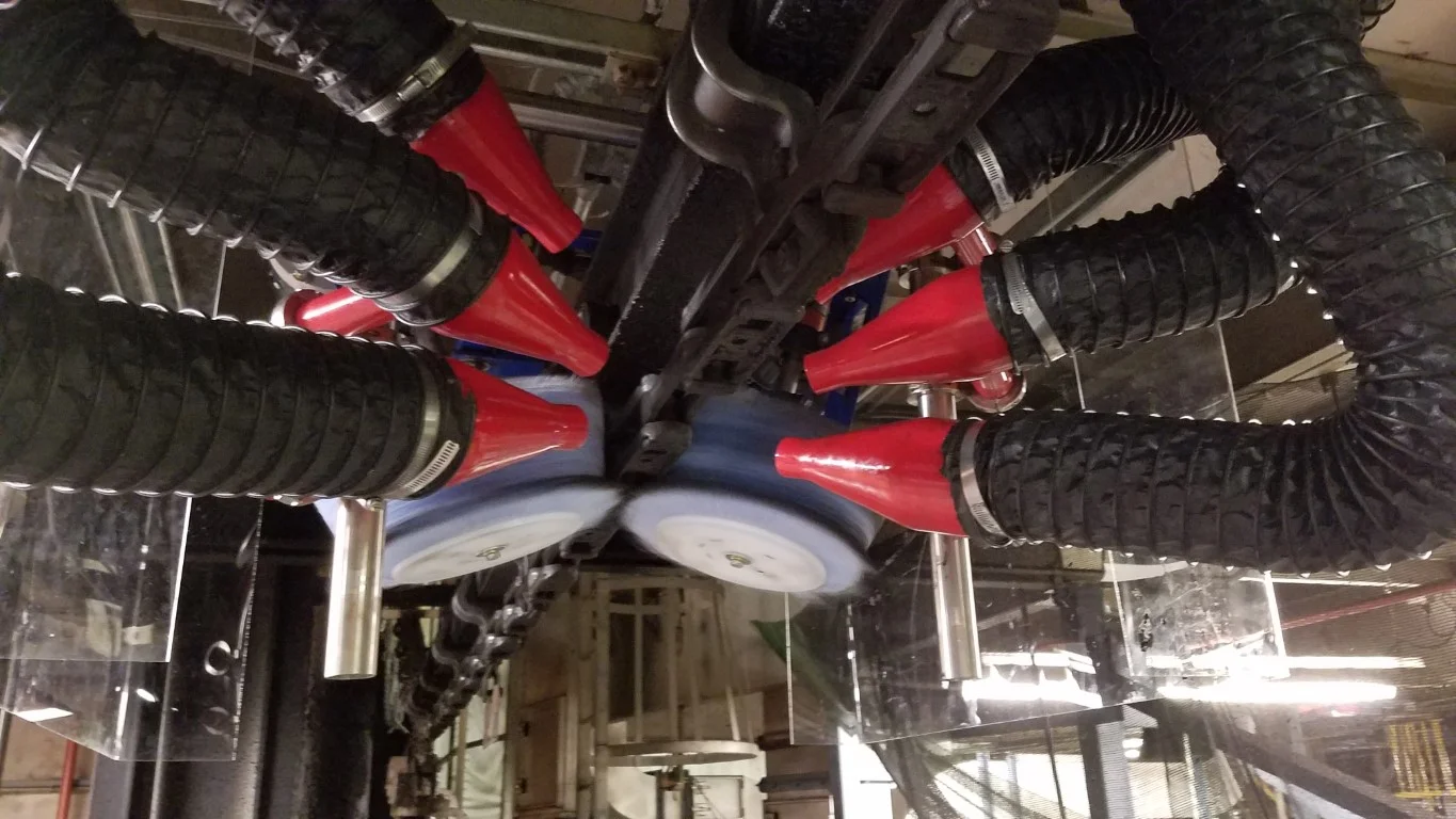 E-Coat Chain Scribbers — Laminair Systems