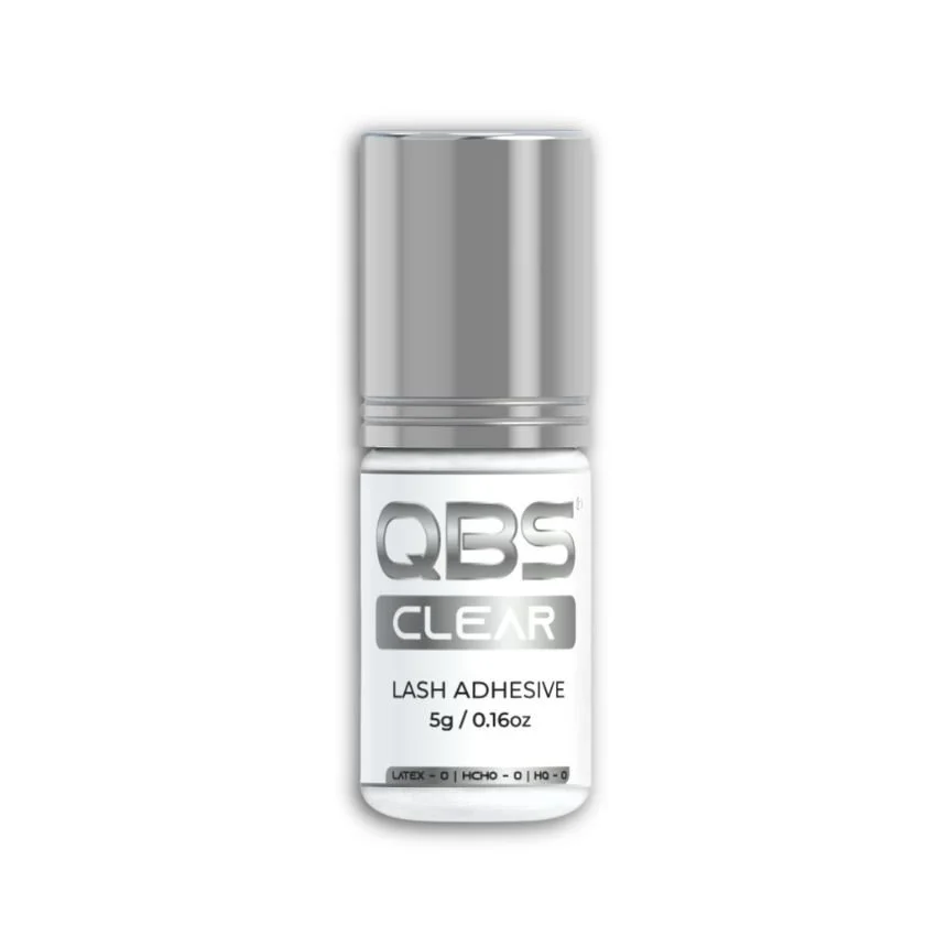 QBS® Clear Eyelash Glue | Clear Lash Glue | QBS