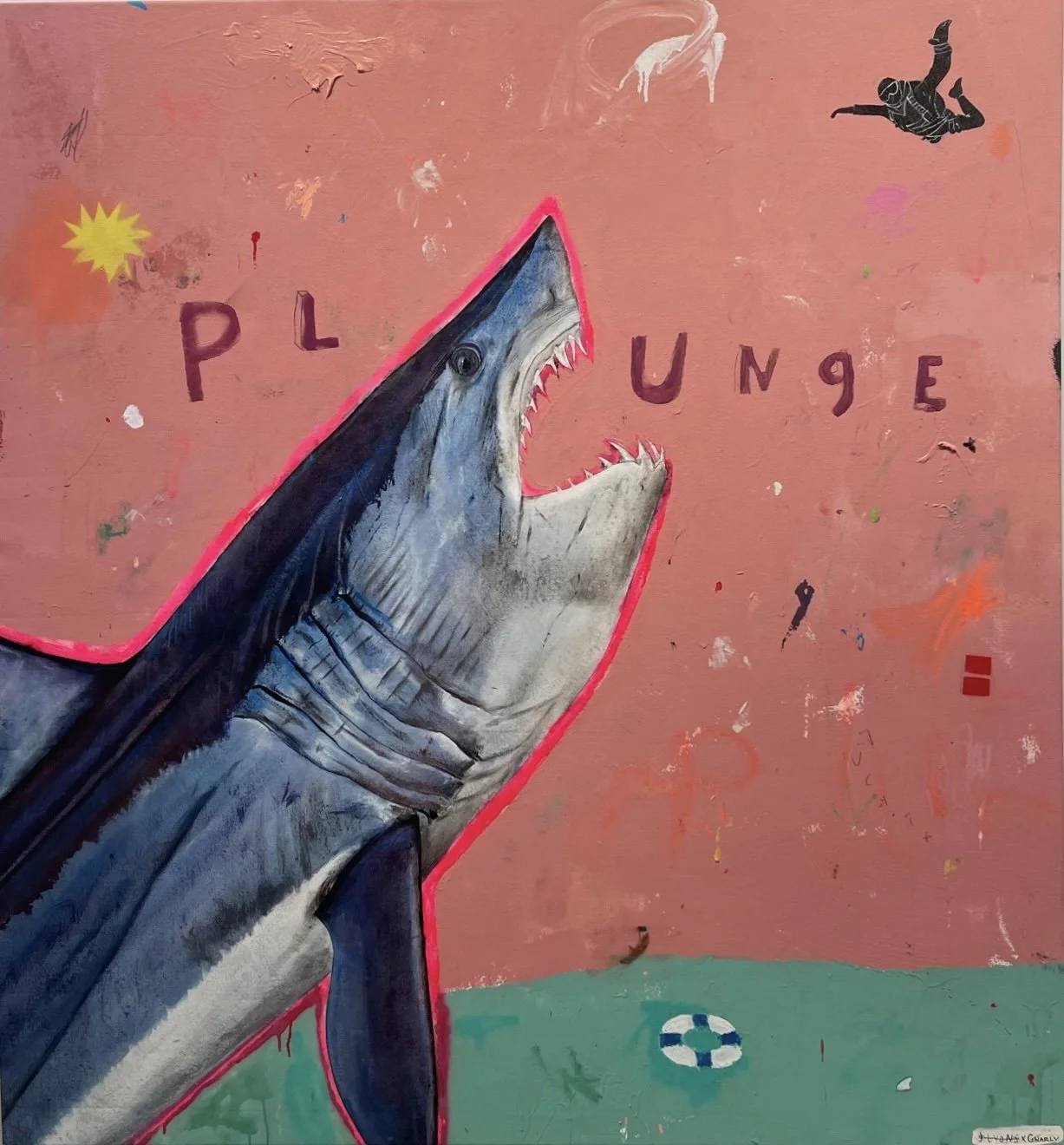 Justin Lyons Heart First (Collab with Gnarly) — Maune Contemporary Fine ...