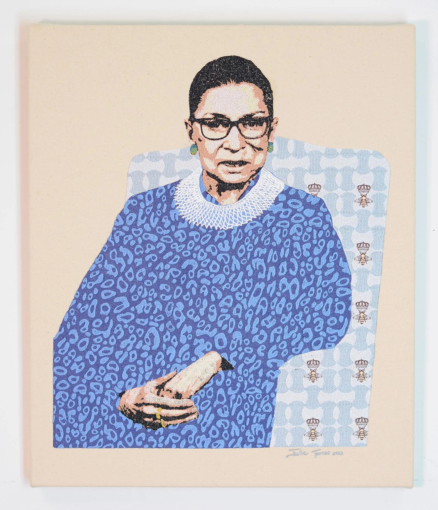 Notorious (Blue/Blue) — Maune Contemporary Fine Art Gallery