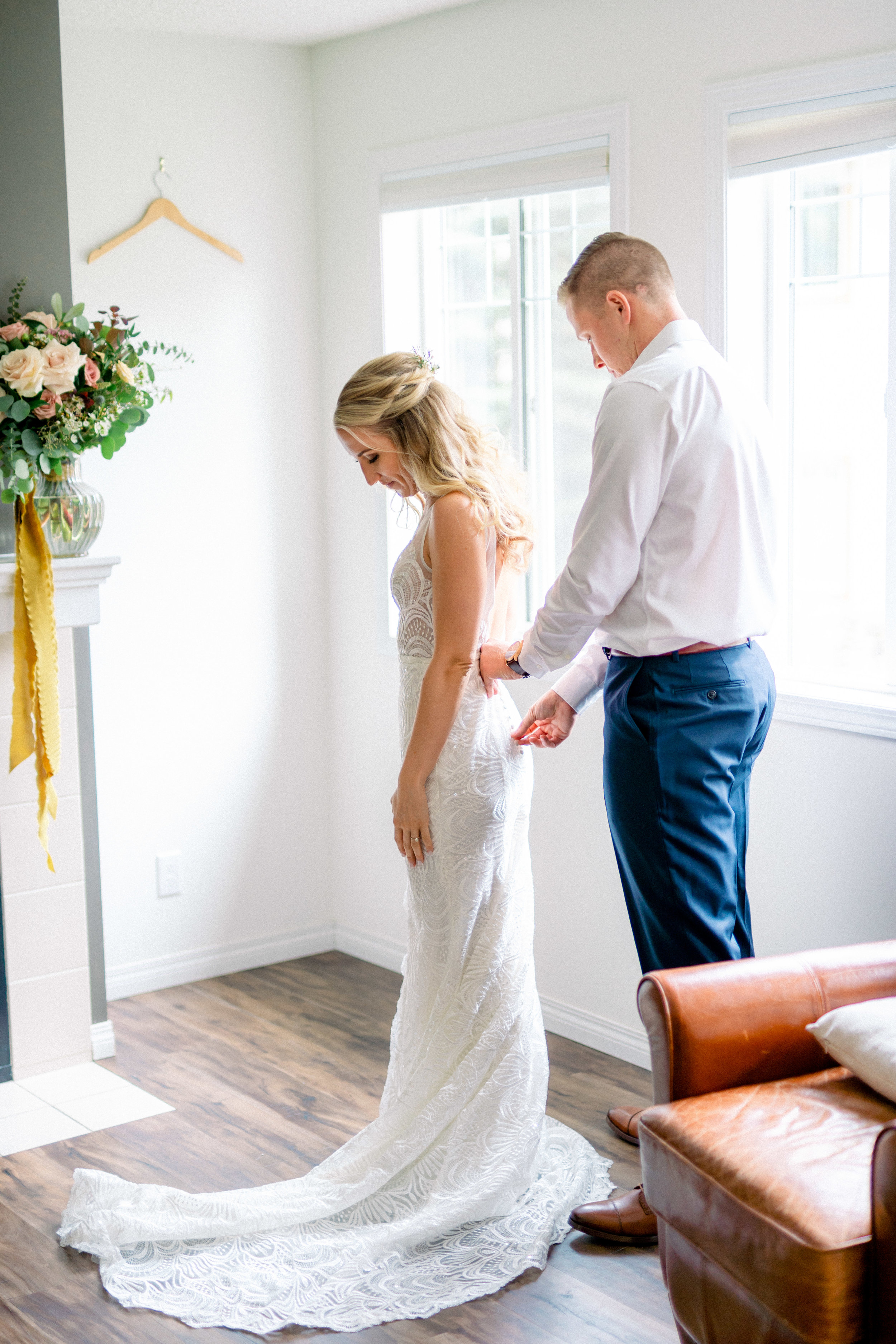 Lakeside Wedding Elopement Banff Canada, Destination Wedding — JETSETWED