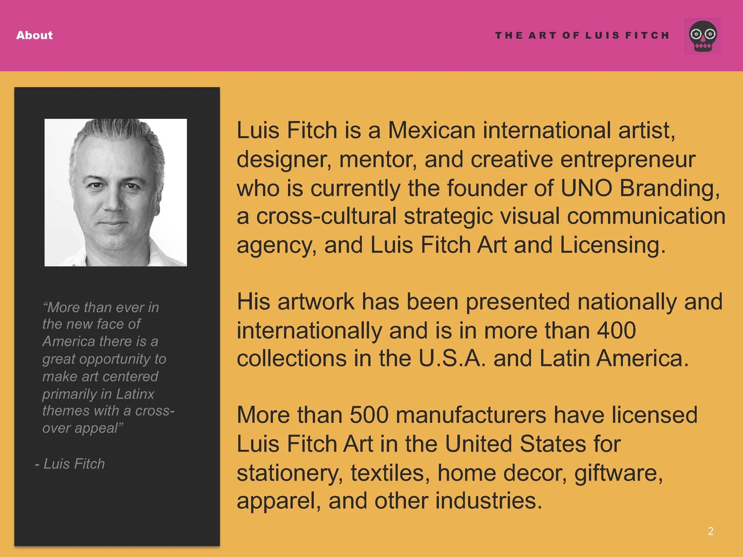 An Anthological Exhibition of Mexican Artist Luis Fitch — Artistry ...