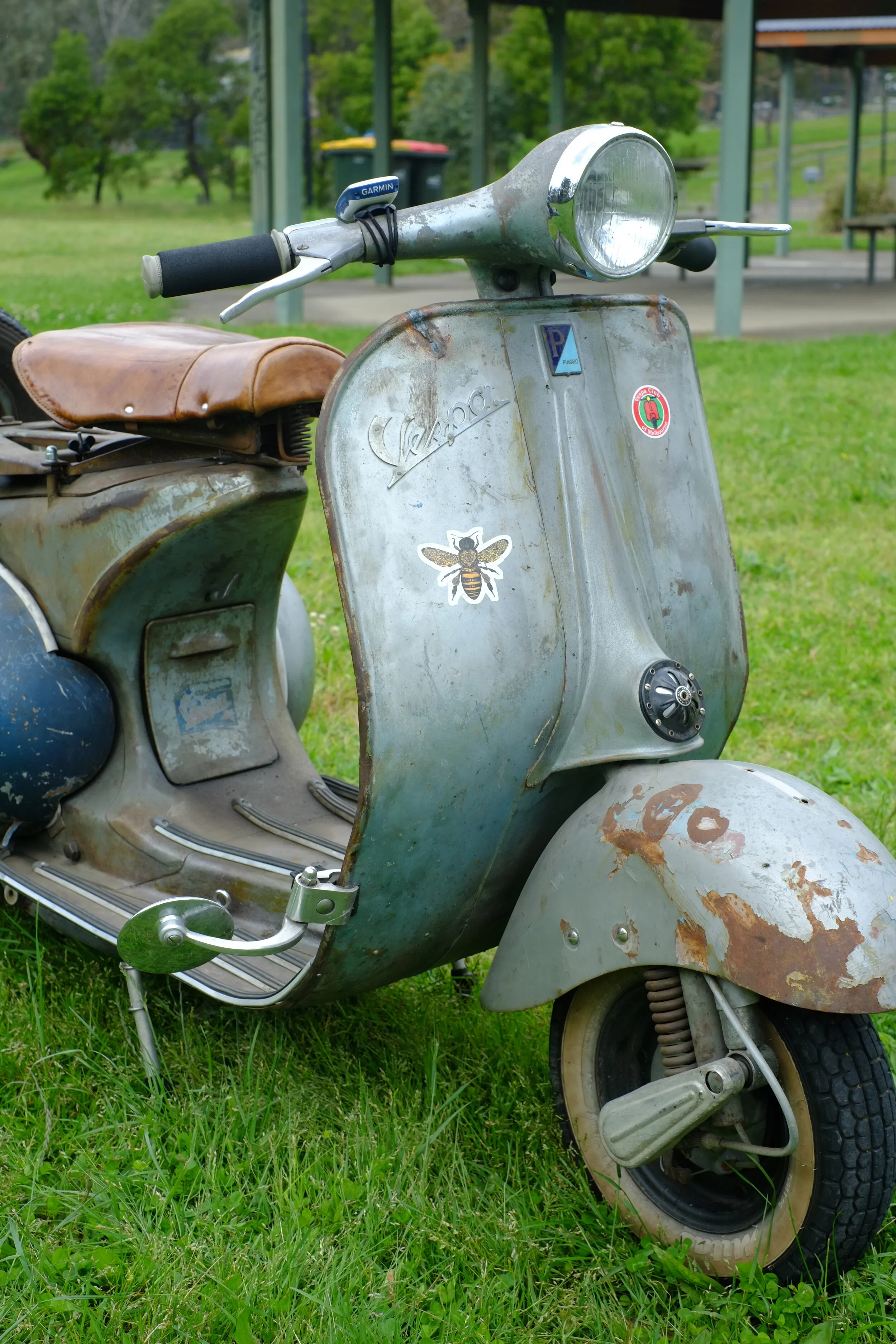 Vespa Club of Melbourne 2-Stroke Blue Smoke Ride — Veteran Vespa Club