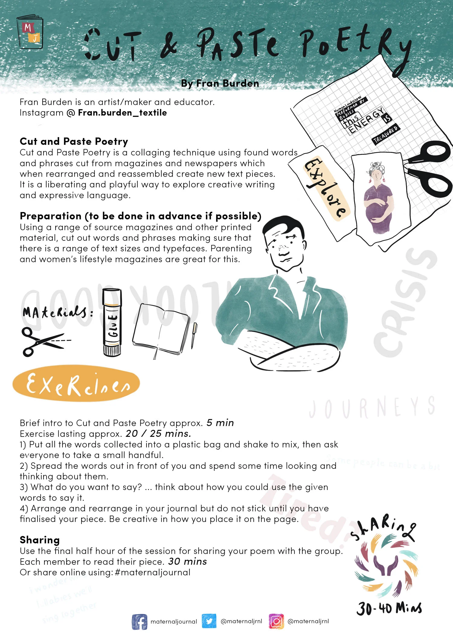 Cut and Paste Poetry — Maternal Journal