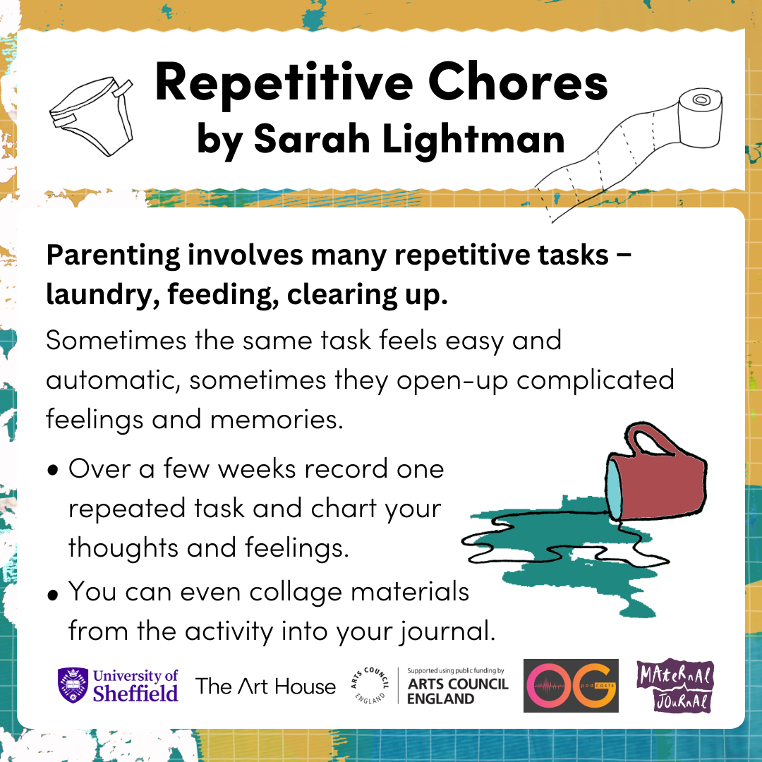Repetitive Chores — Maternal Journal