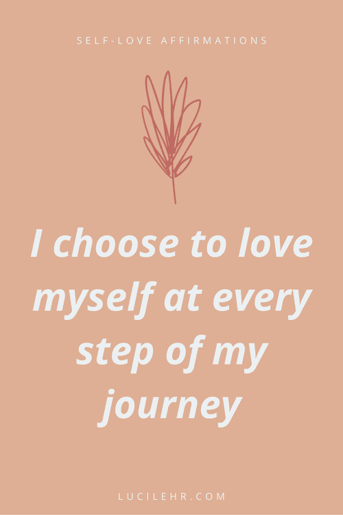20 Positive Self Love Affirmations You'll Want to Do Daily | Lucilehr.com