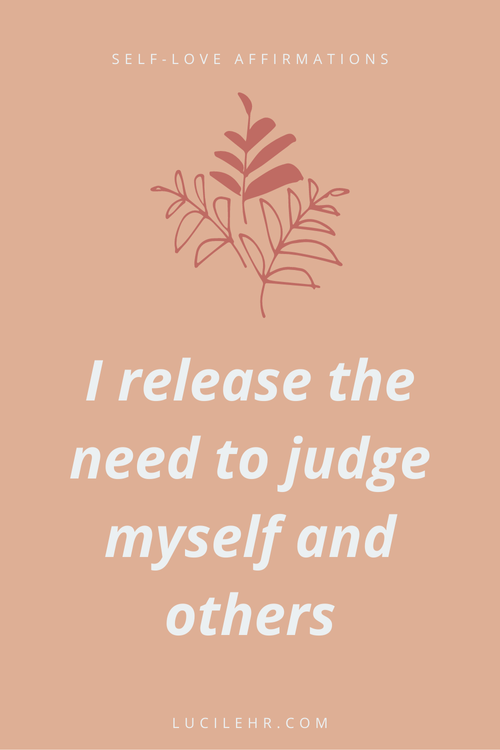 20 Positive Self Love Affirmations You'll Want to Do Daily | Lucilehr.com