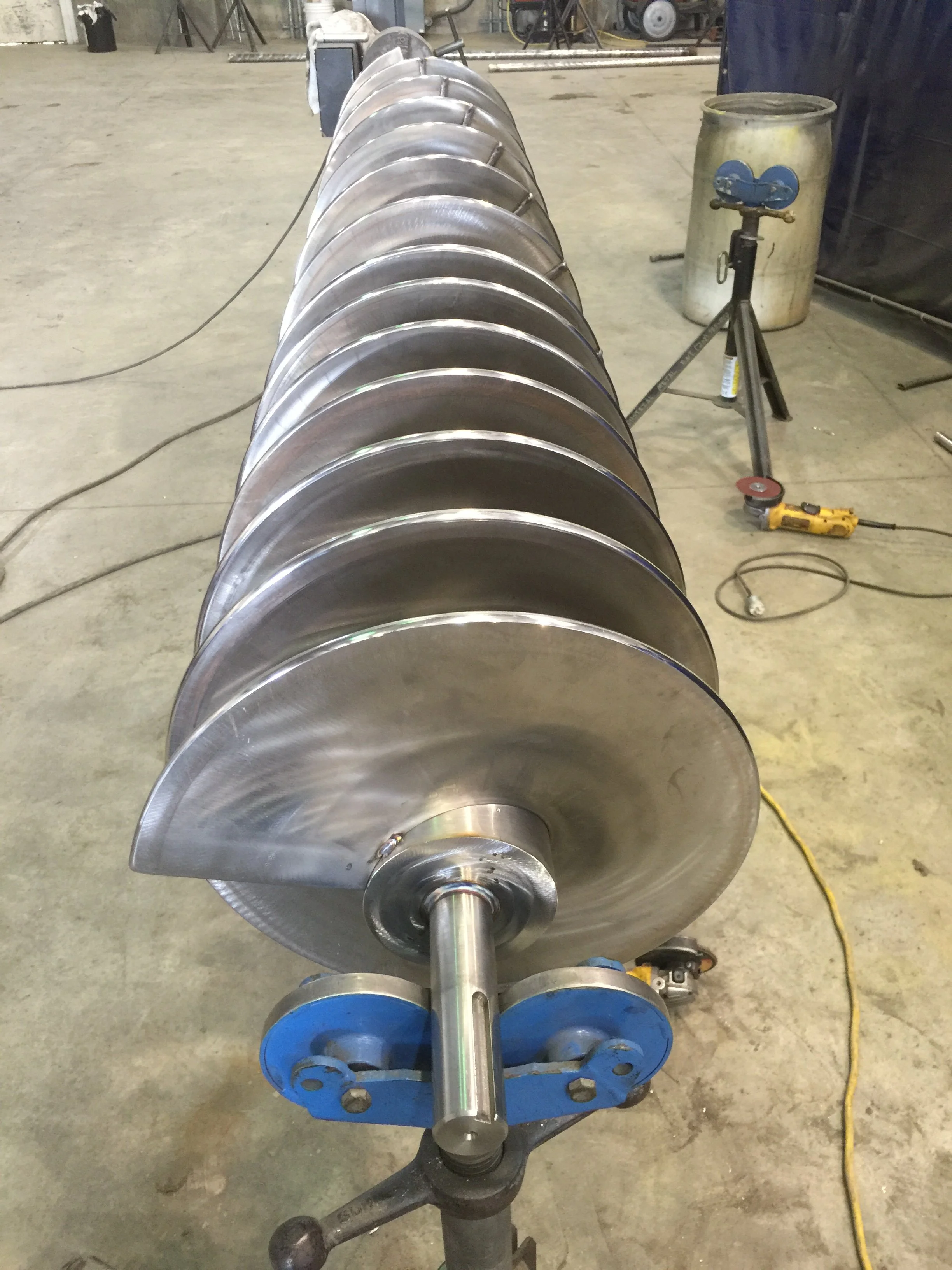Augers & Screw Flights — Industrial Metal Enterprises