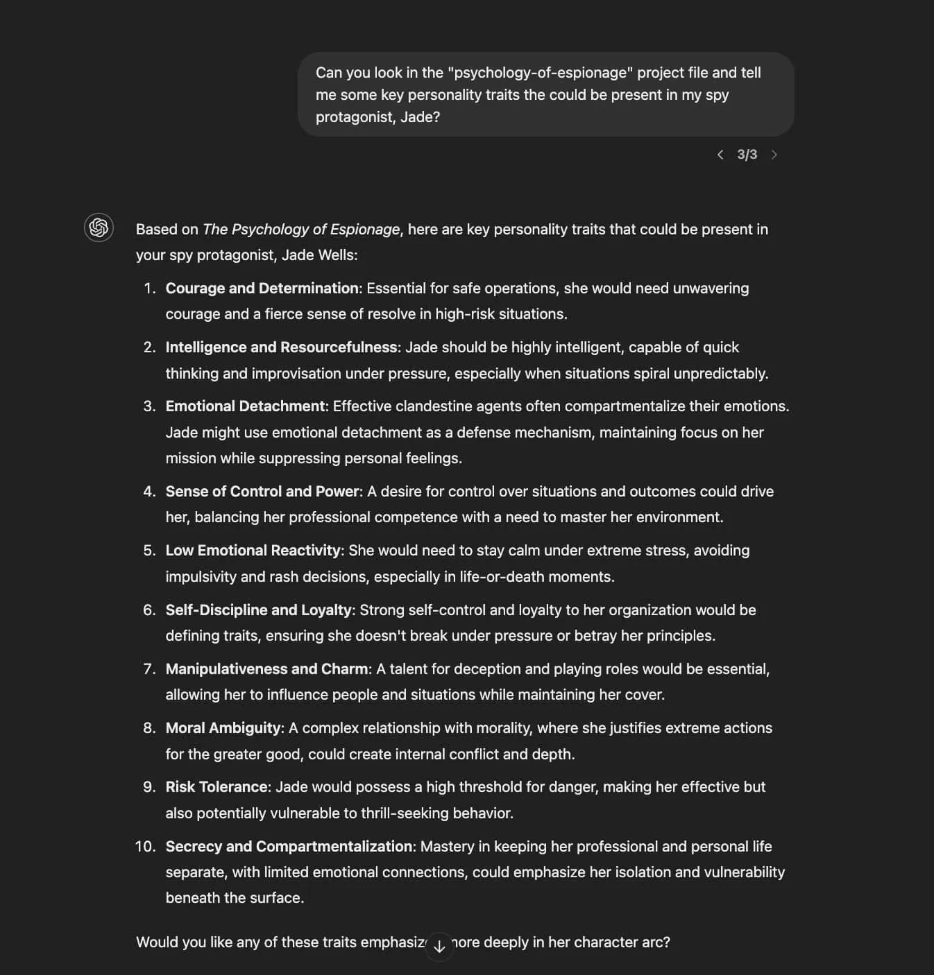 How to use ChatGPT to organize your creative projects. — Wealest