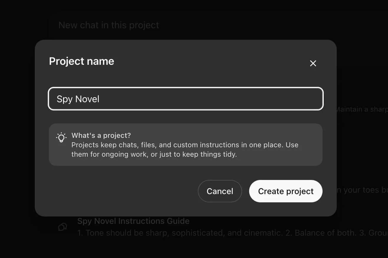 How to use ChatGPT to organize your creative projects. — Wealest