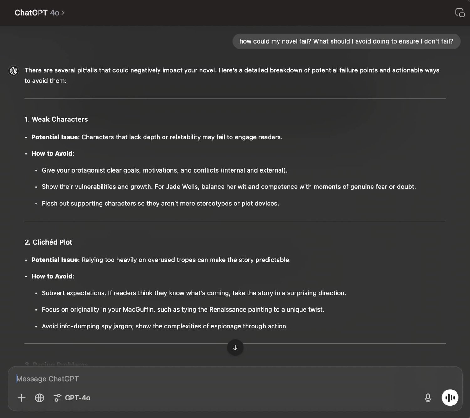 How to break your creative blocks fast using ChatGPT — Wealest