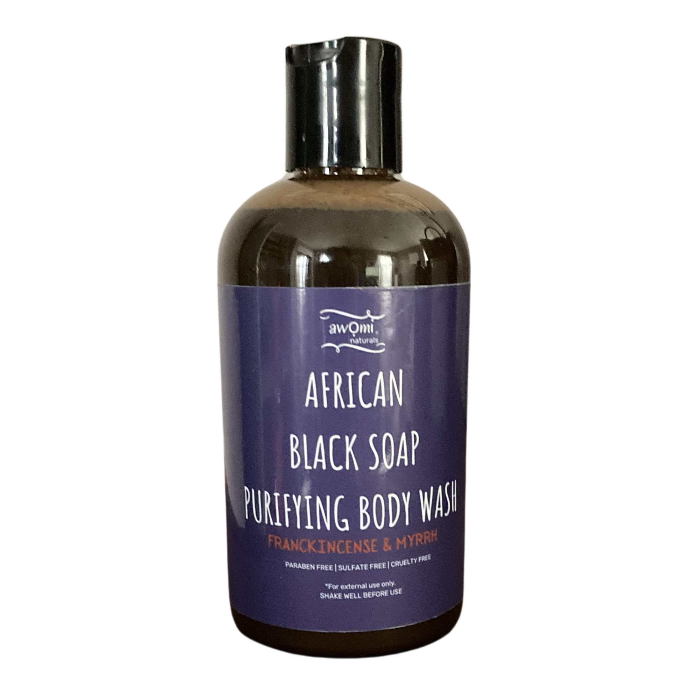 African Black Soap Body Wash — Natural Body Care