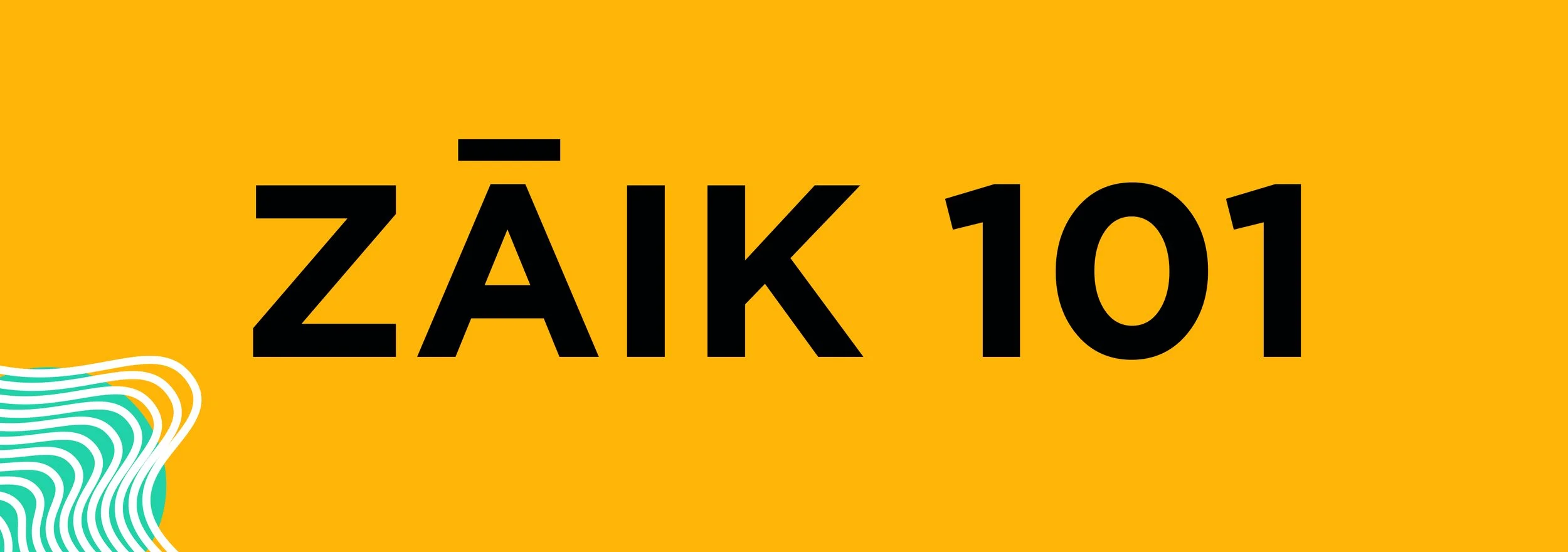 ZAIK 101 — ZAIK Church