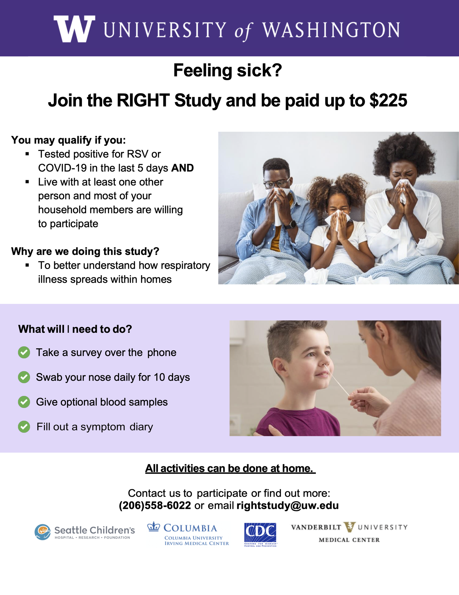 Participate in a Study — Chu Lab