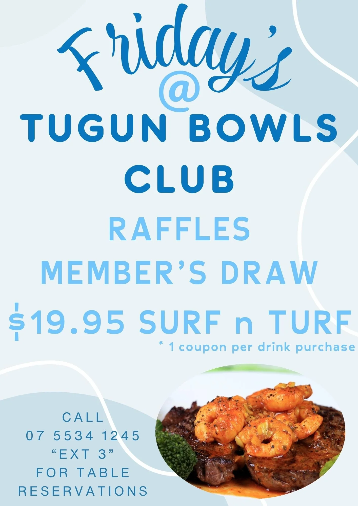 Eat + Drink — Tugun Bowls Club