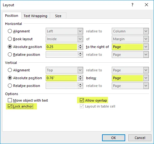 Working with Text Boxes and Images in Microsoft Word — Dashleigh ...