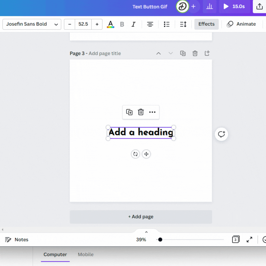 Canva Basics: Adding and Editing Text — Dashleigh Template Center