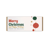 Retro Christmas Candy Bar Label Design for 5x5 inch Chocolate Bar ...