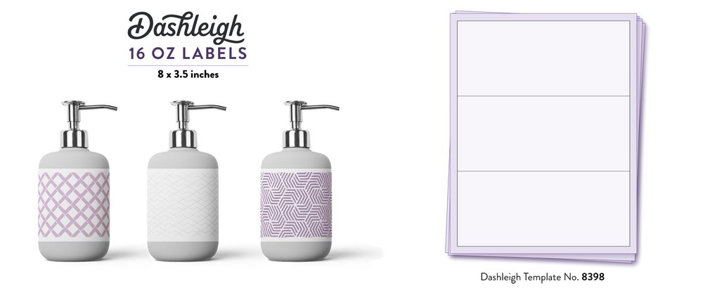Free 16 oz Label Templates for Word, Canva, Adobe -- Learn to how to ...