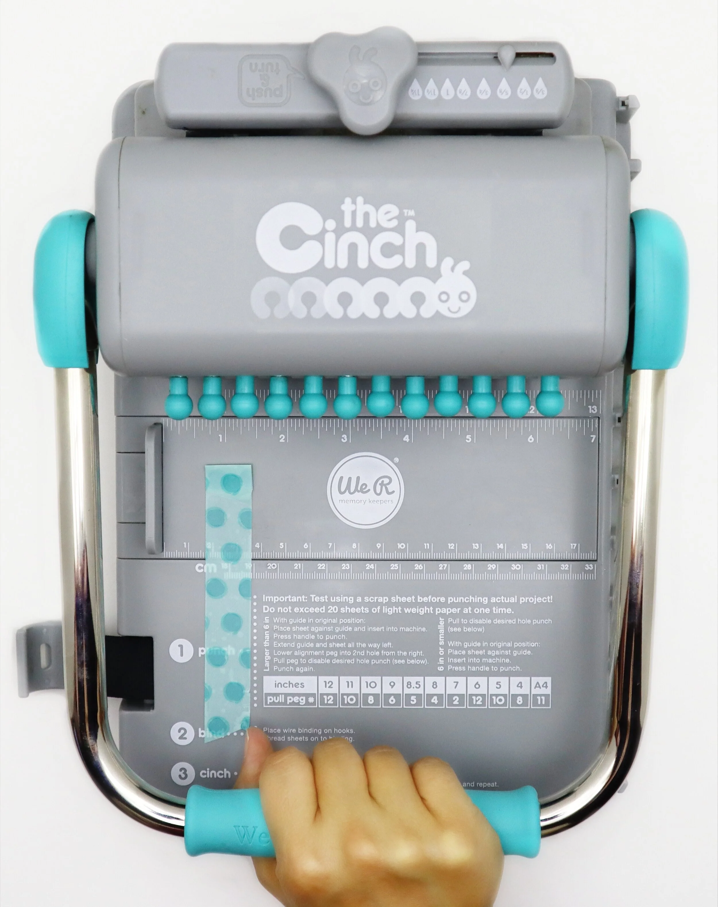 Guide for Using the Cinch as a Planner Hole Puncher — Jee Papeterie
