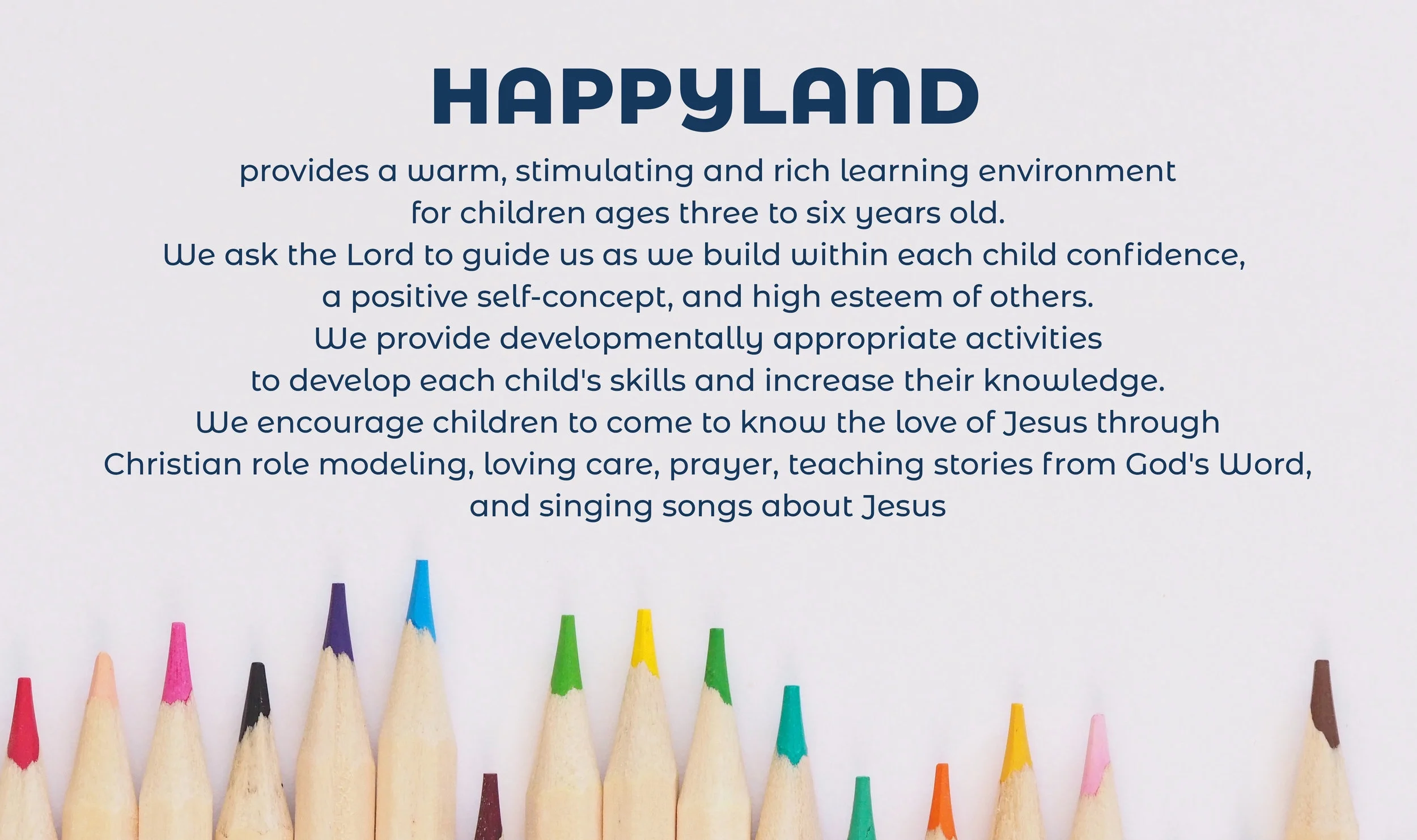 about us — Happyland Preschool & Kindergarten