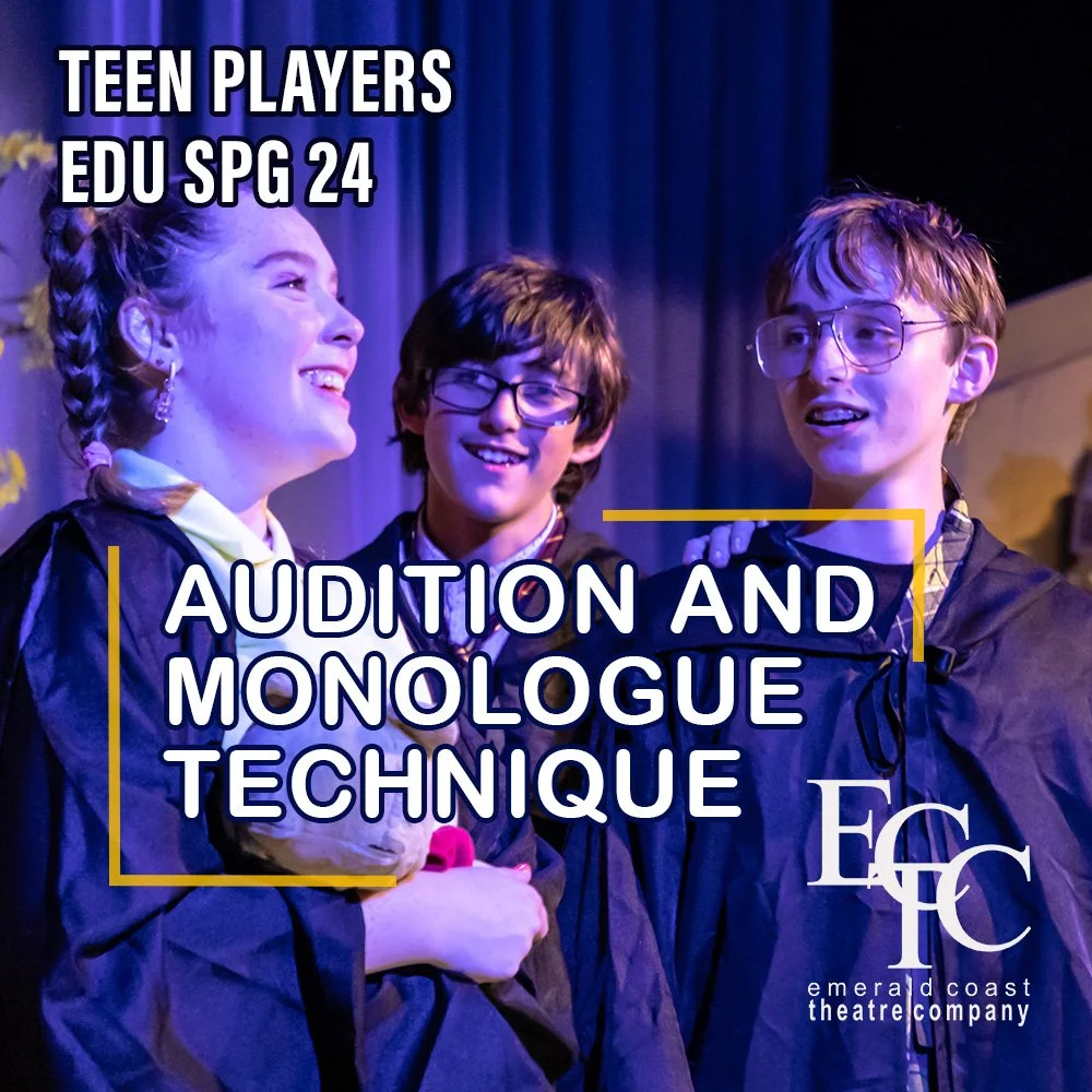 ECTC 2023 Educational Programs — Emerald Coast Theatre Company