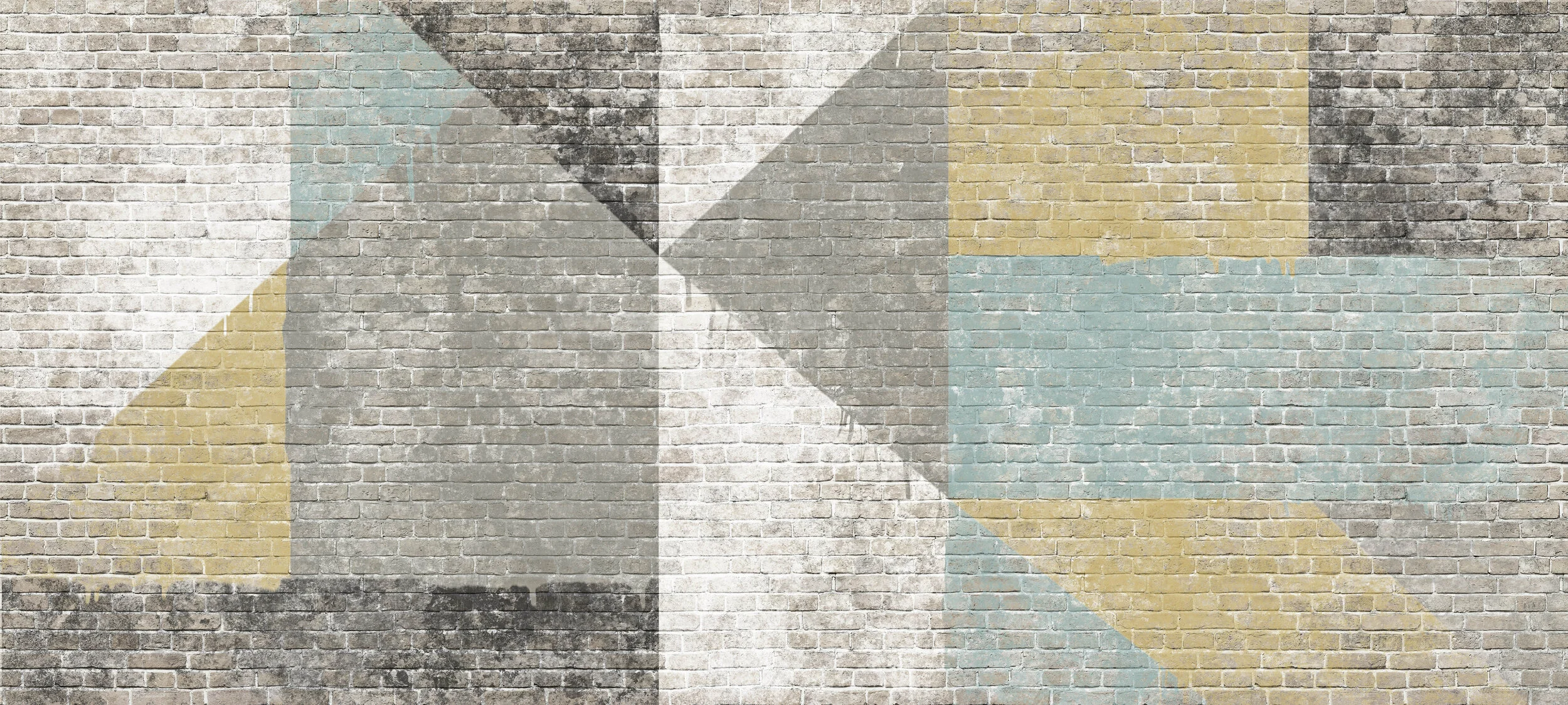 Color Block • Butter Teal — Gravity Digital Walls