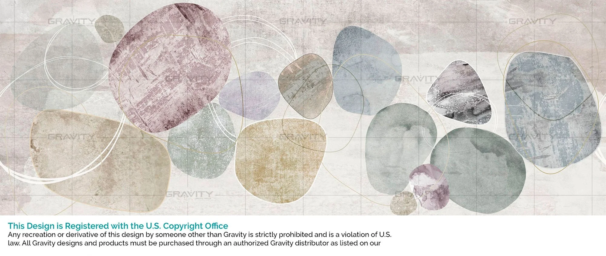 G4-12-01 River Rock • Ethereal — Gravity Digital Walls