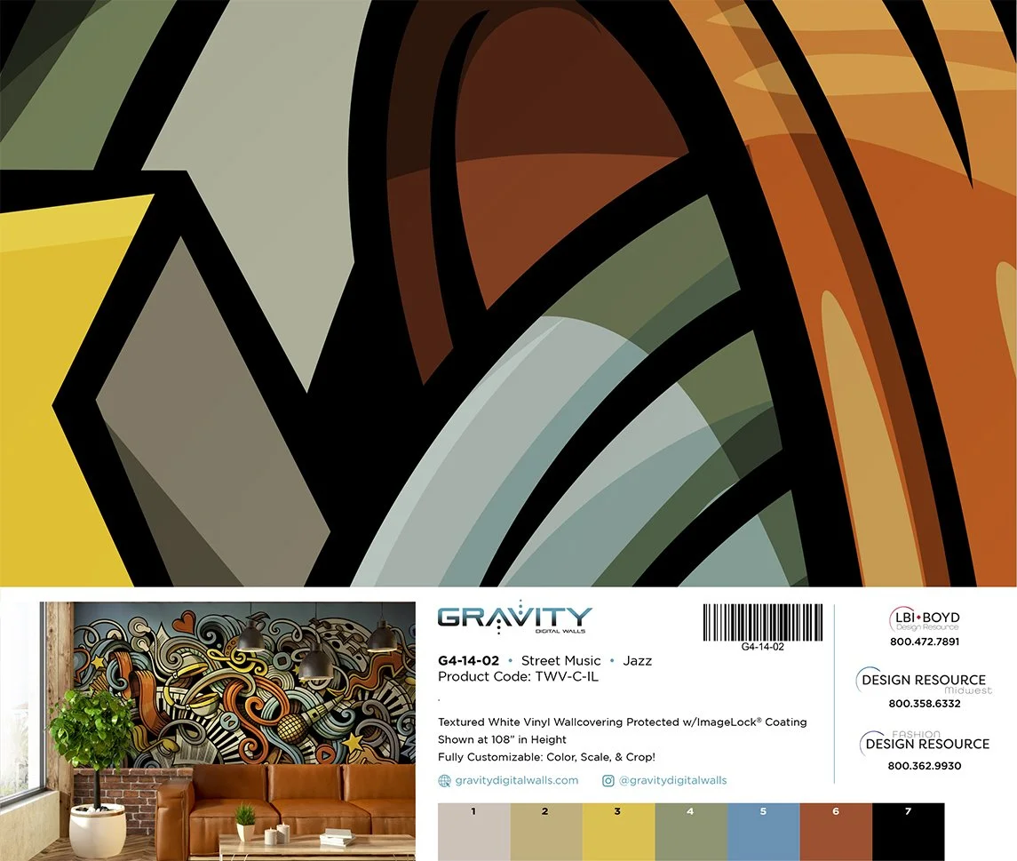 Street Music • Jazz — Gravity Digital Walls