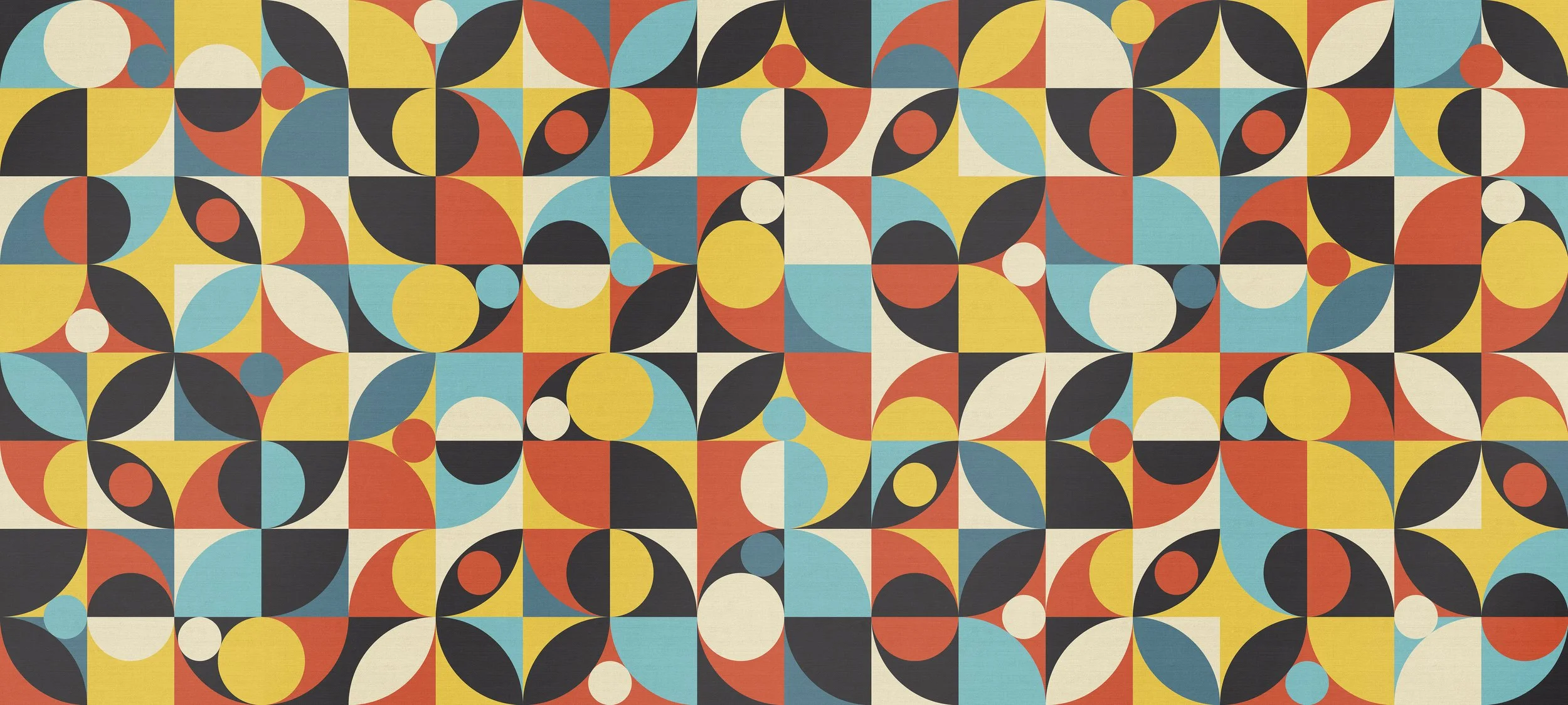 Symmetry • Retro Window Film — Gravity Digital Walls