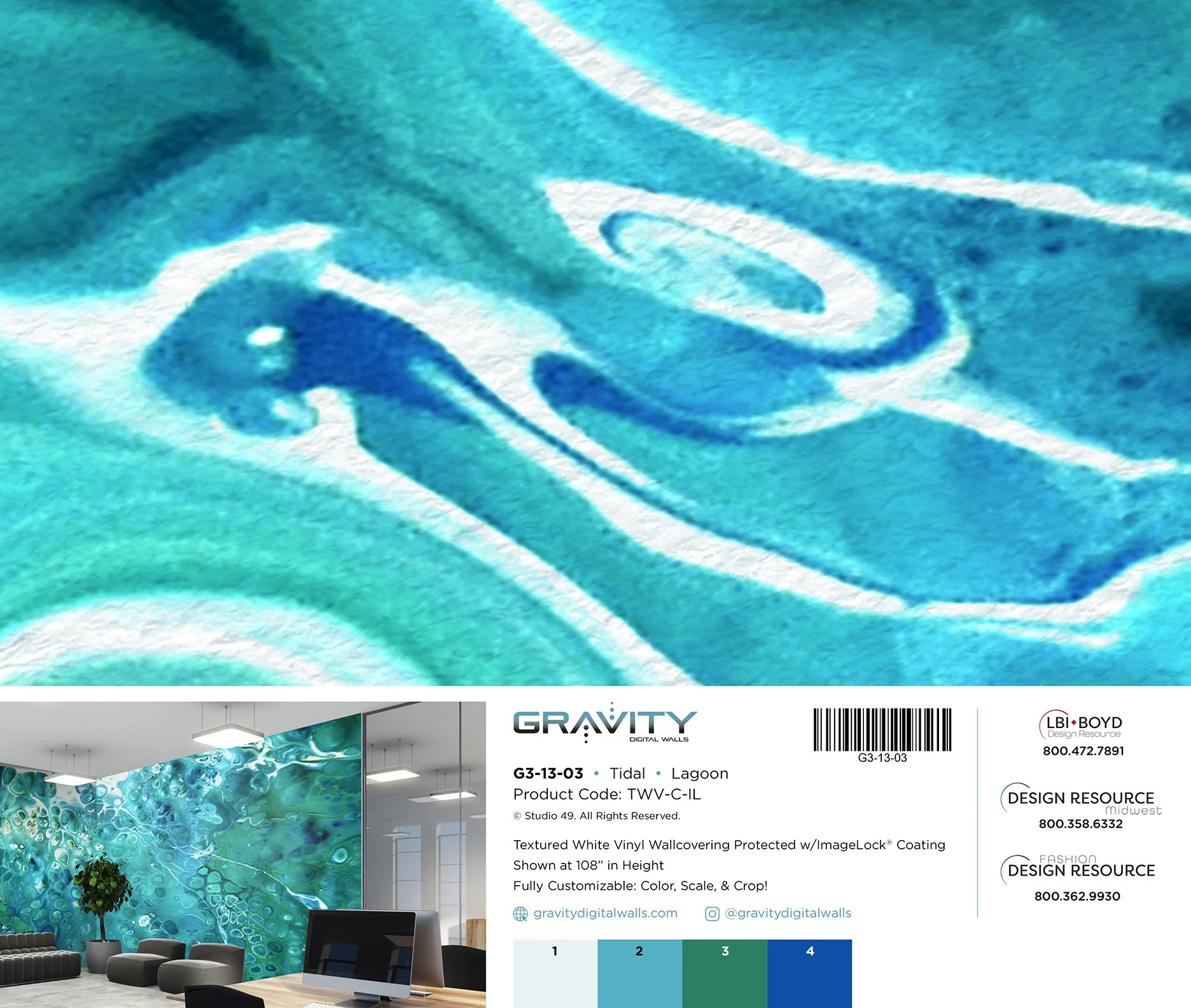 Tidal • Lagoon — Gravity Digital Walls