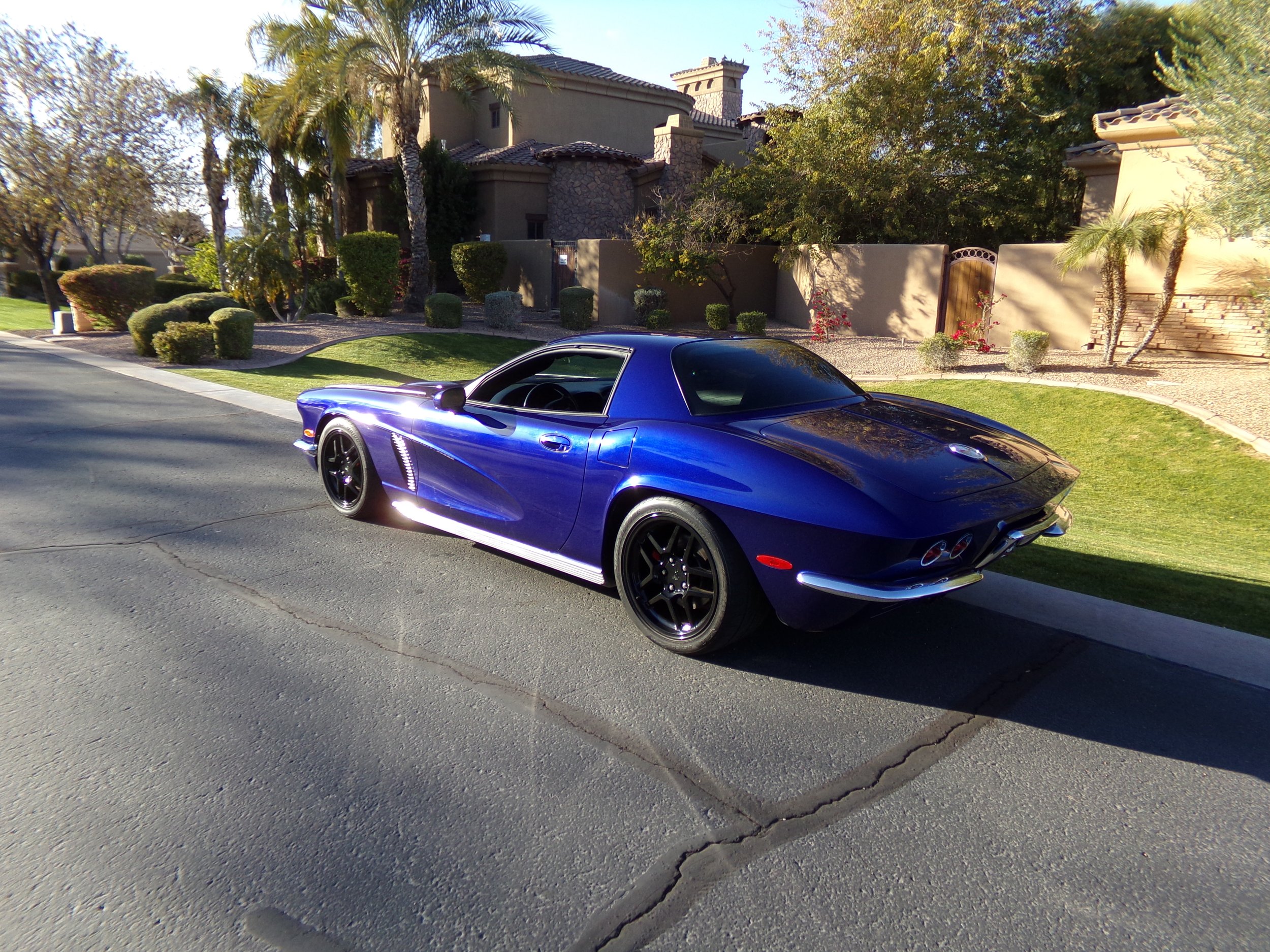 For Sale: 1962 CRC Retrovette Blue Z06 Coupe — Classic Reflection ...