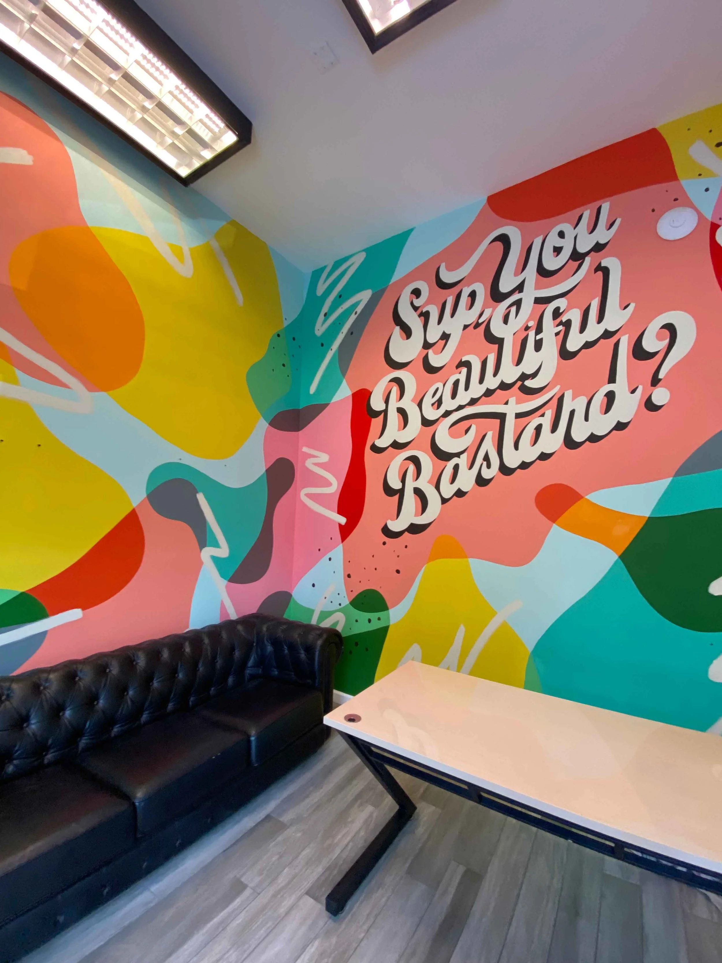 Wall Mural Ideas To Brighten Your Home Office Pandr Design Co 