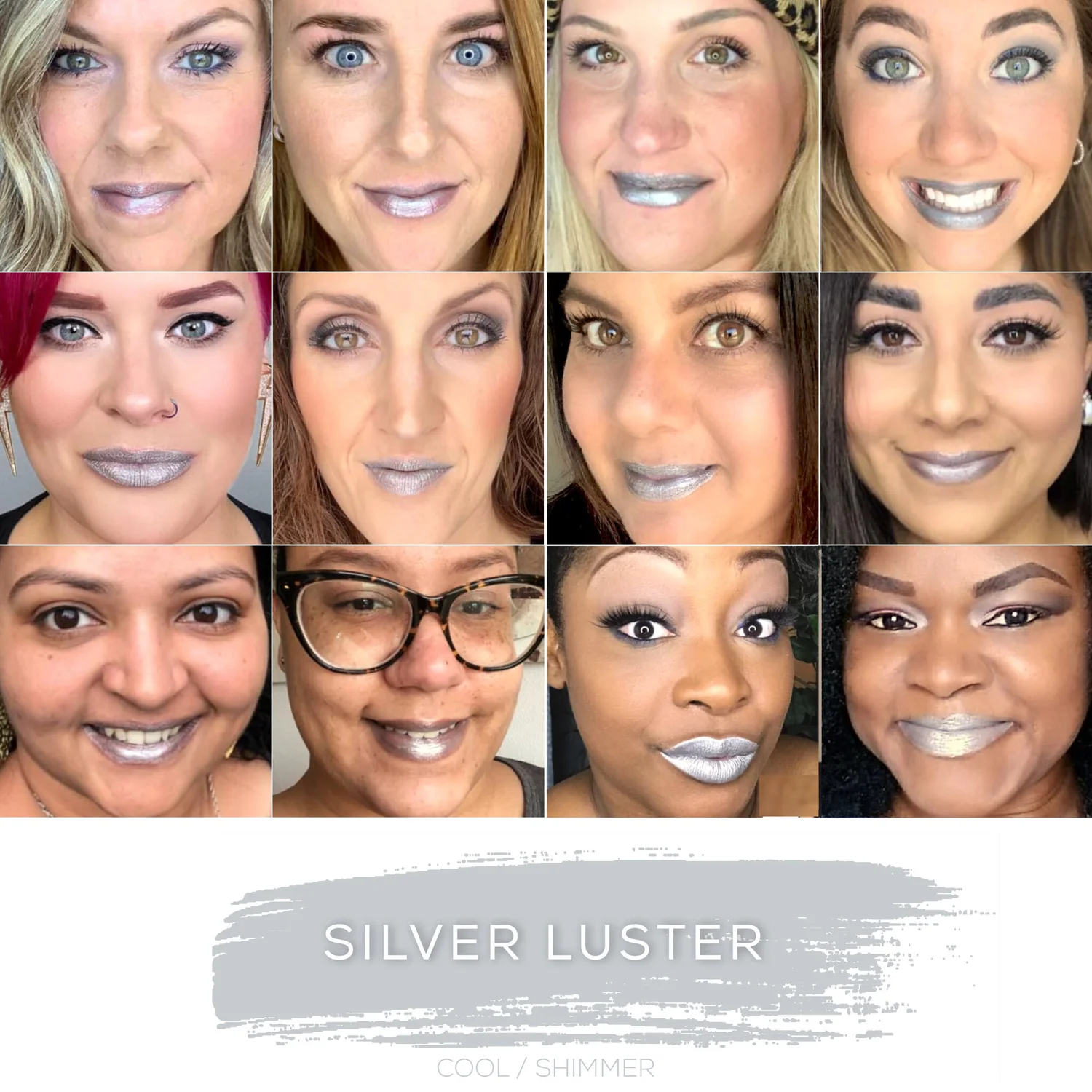 Silver Luster LipSense | Ashley Cejka