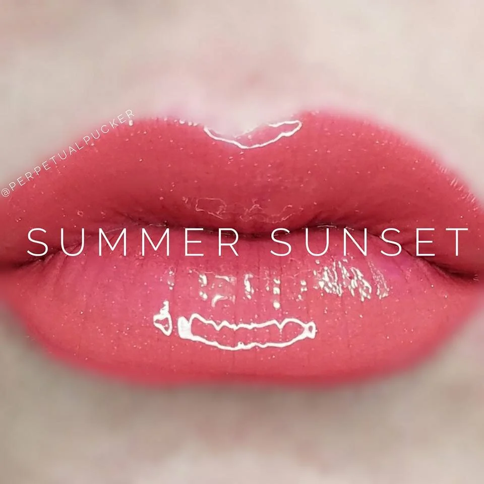 Summer Sunset LipSense | SeneGence | ashleycejka.com | Ashley Cejka