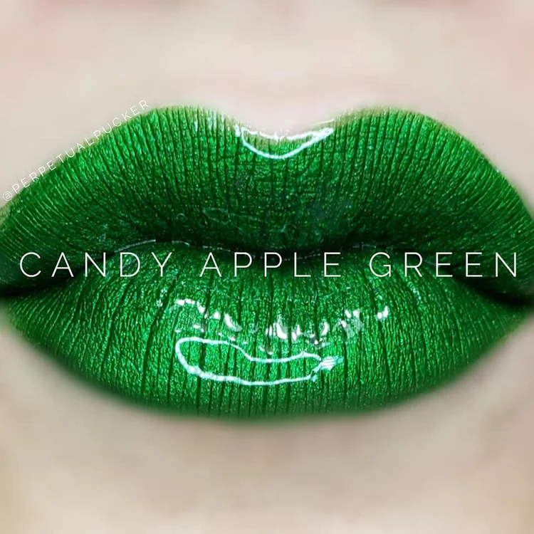 Candy Apple Green LipSense: Bold Emerald with a Metallic Finish | Long ...