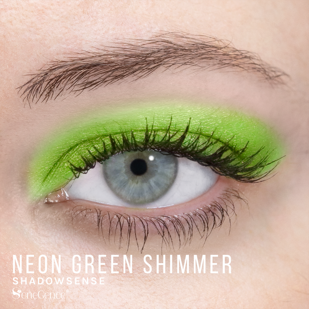 Neon Green Shimmer ShadowSense | Ashley Cejka