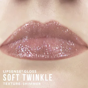 Soft Twinkle Gloss: Delicate Pearl Pink Lip Gloss with Iridescent ...