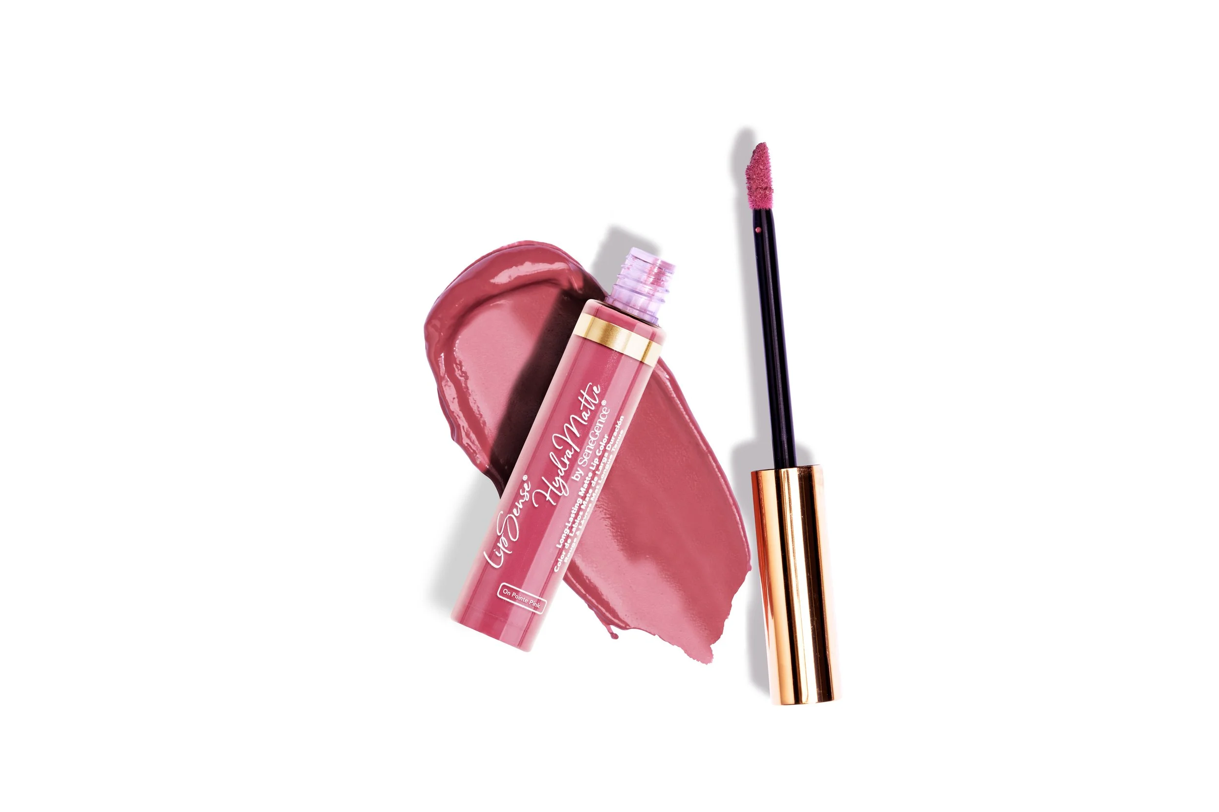 On Pointe Pink HydraMatte LipSense | SeneGence ashleycejka.com | Ashley ...