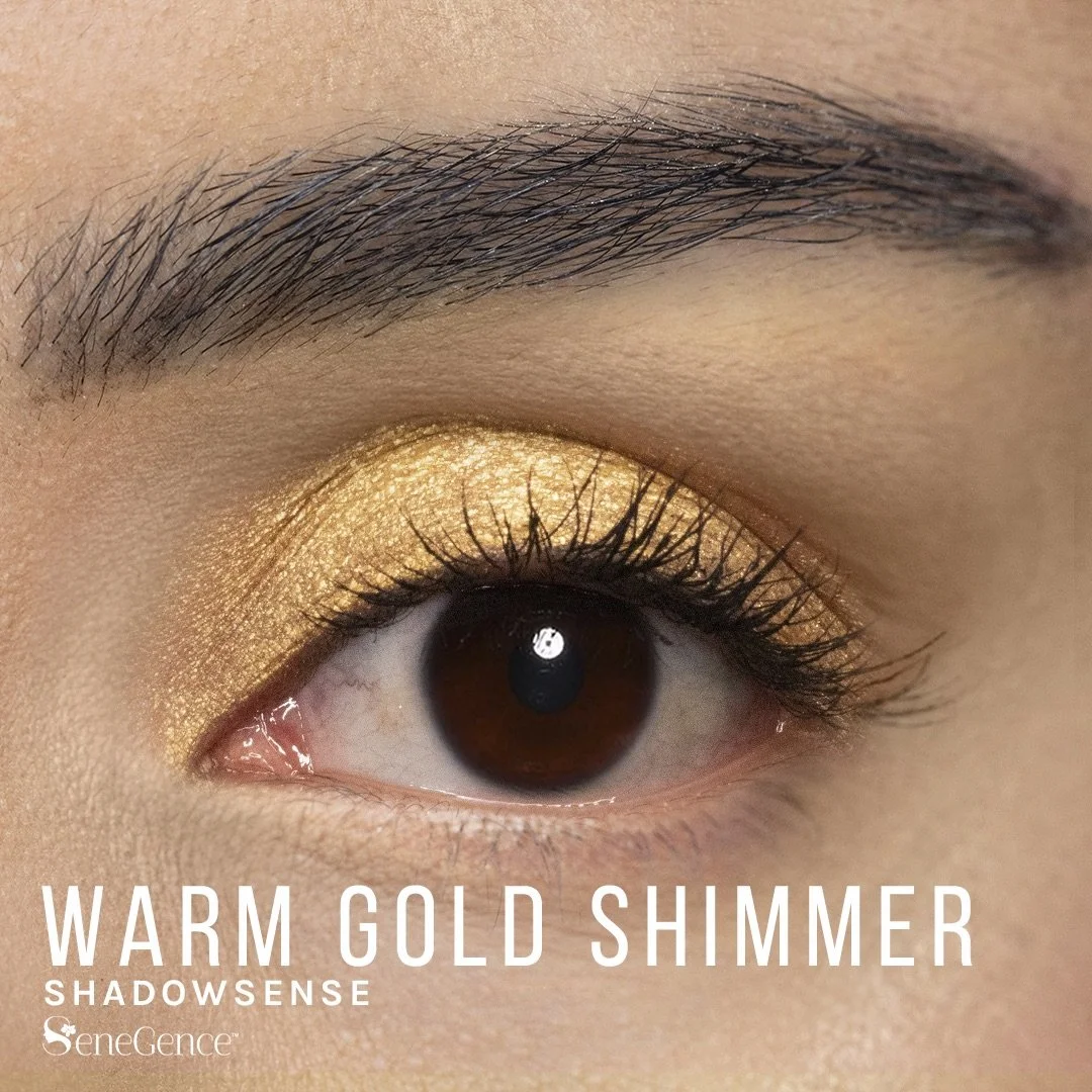 Warm Gold Shimmer ShadowSense: Vibrant Gold Eyeshadow with Shimmer ...