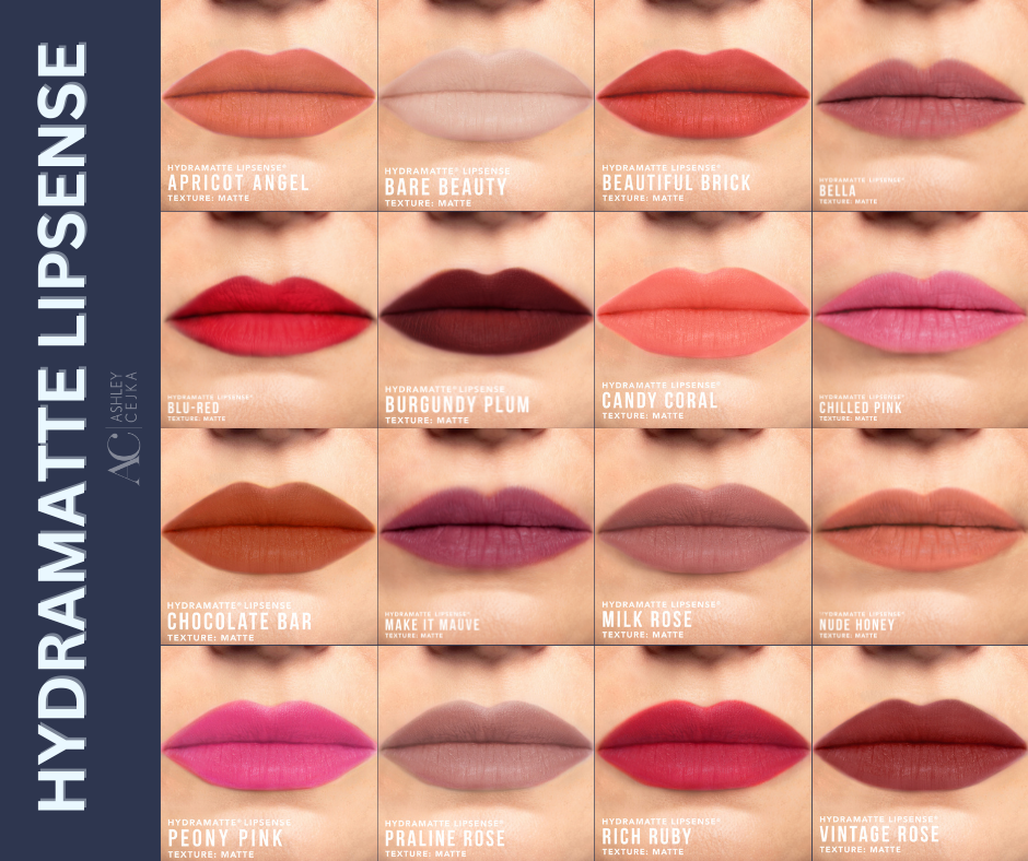 3 Ways to Wear Your HydraMatte LipSense | Ashley Cejka