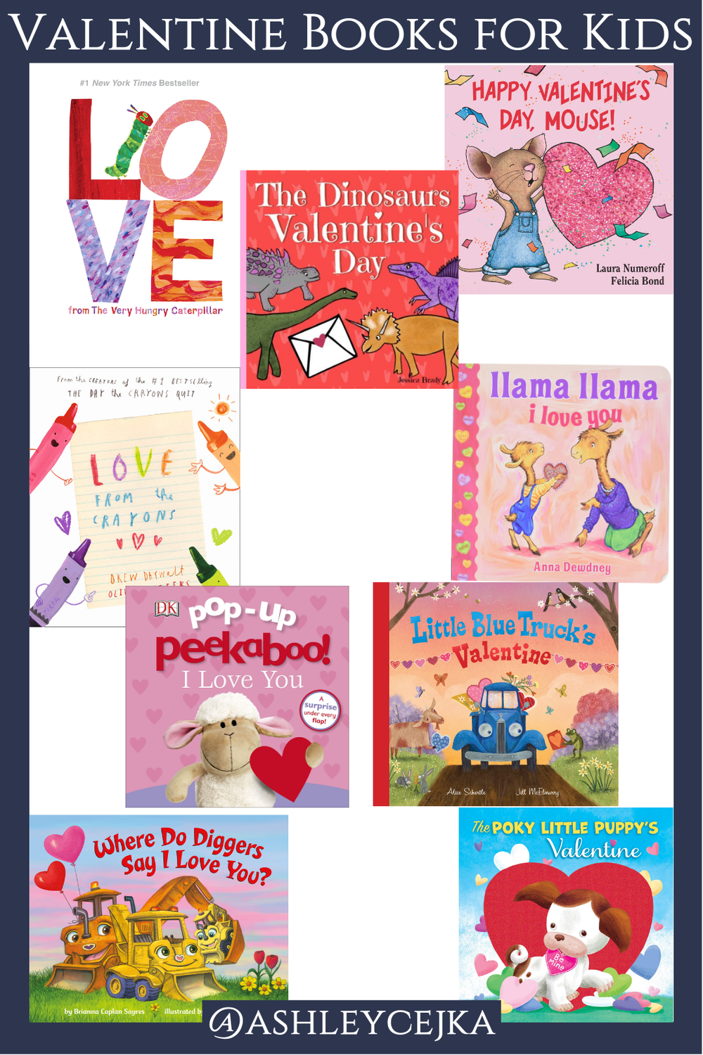 20 Valentine's Day Book Ideas for Kids | Ashley Cejka