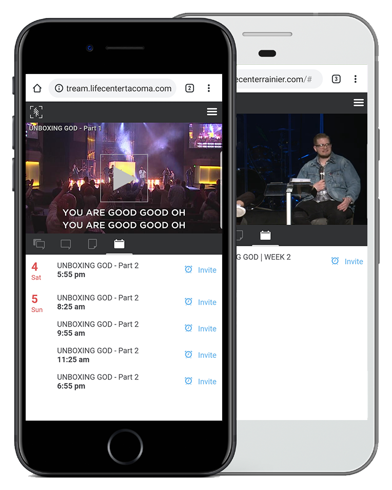 DOWNLOAD OUR LIFE CENTER MOBILE APPS — Life Center