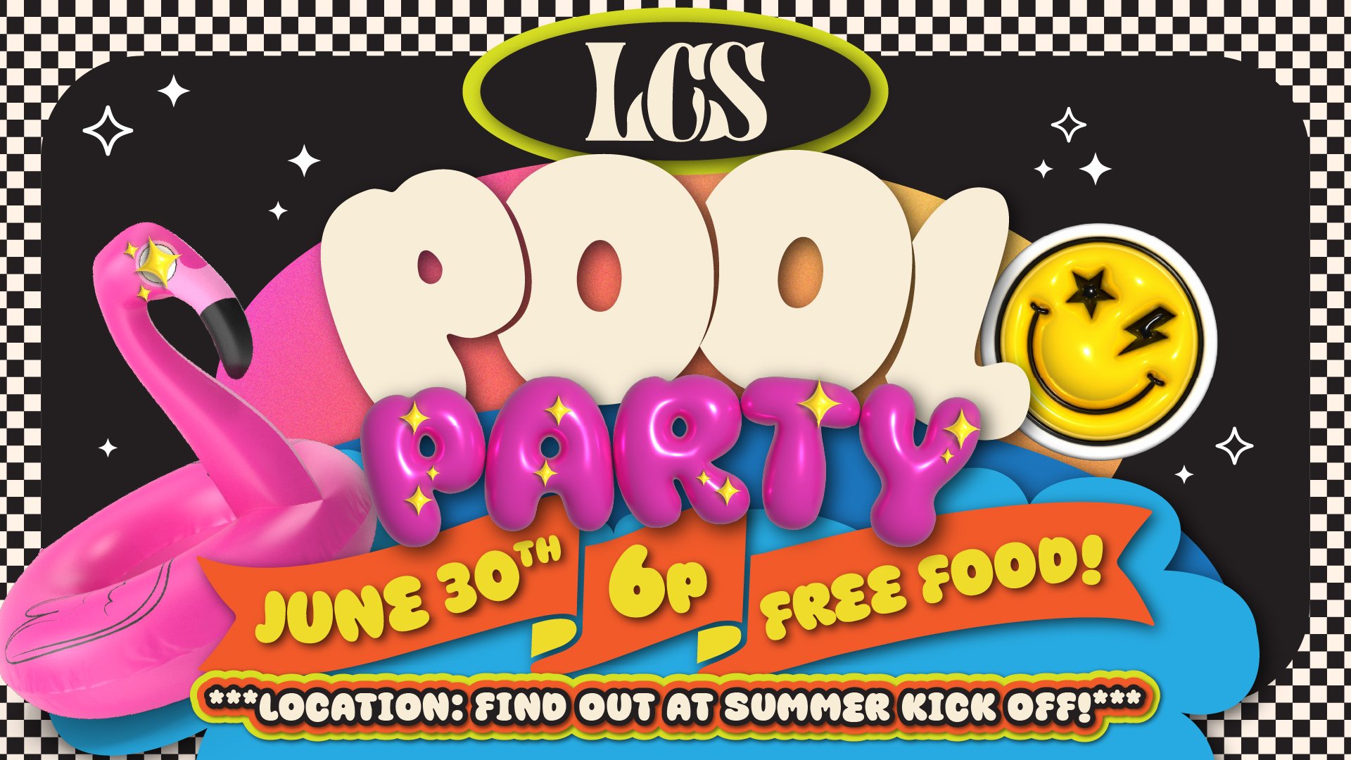 LC STUDENTS POOL PARTY — Life Center