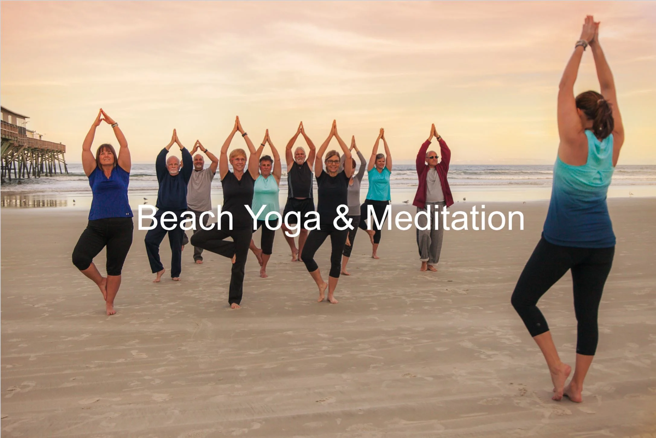 Beach Yoga Group Classes and Private Groups — Daytona Yoga With Krista
